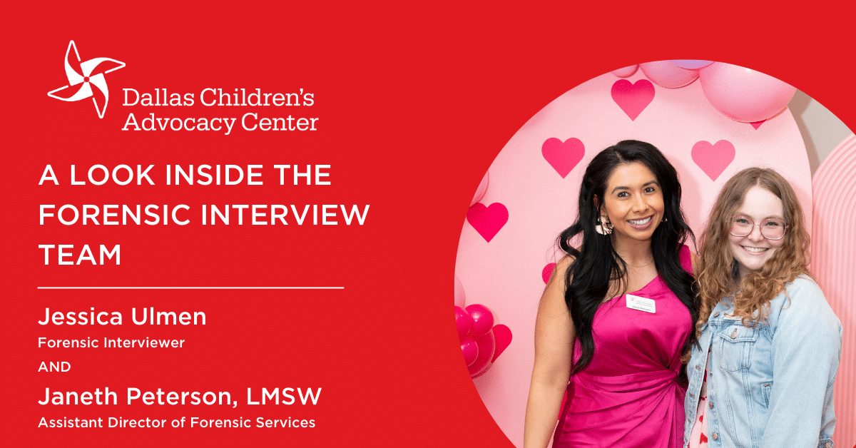 A Look Inside DCAC’s Forensic Interview Team